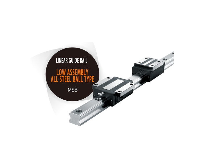 Linear guide MSB series, with automatic centering ability, low noise ...